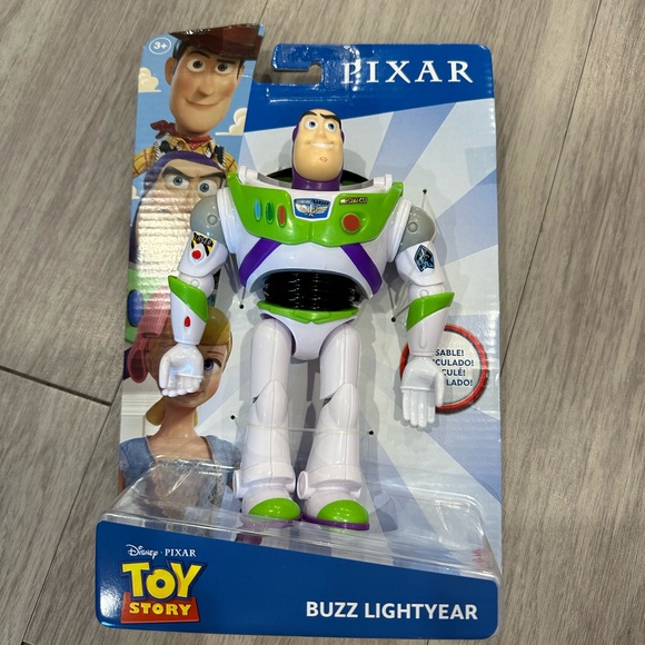 Toys | Toy Story Buzz Lightyear Action Figure White Green Purple | Poshmark